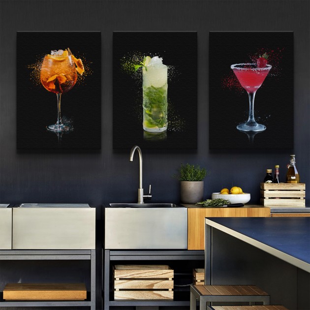 Original canvas print Cocktails multi for your interior! | CanvasWAY